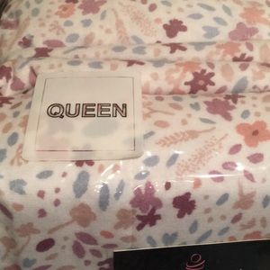 Cuddl Duds | Bedding | Cuddl Duds Queen Sheet Set Watercolorfloral ...